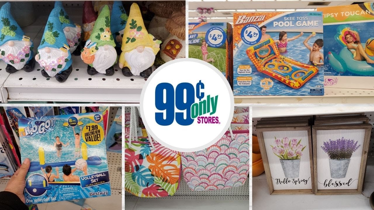 99 Cent Store Shopping Trip & Walk Through - Spring & Summer ...