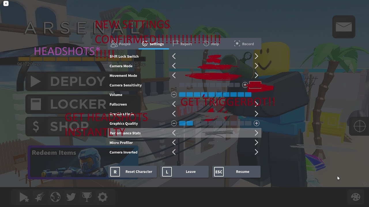 TanqR's Arsenal Settings confirmed 2021 - YouTube