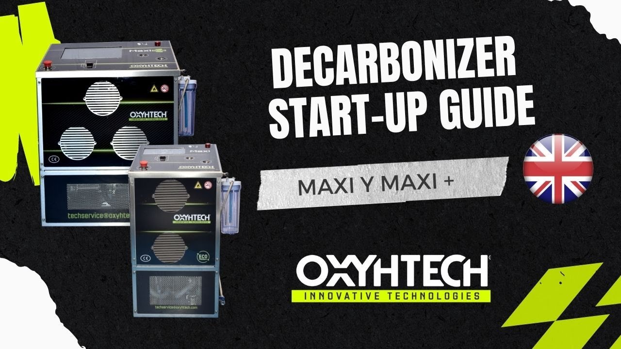 Oxyhtech carbon cleaner Start-up guide. (2021) - YouTube
