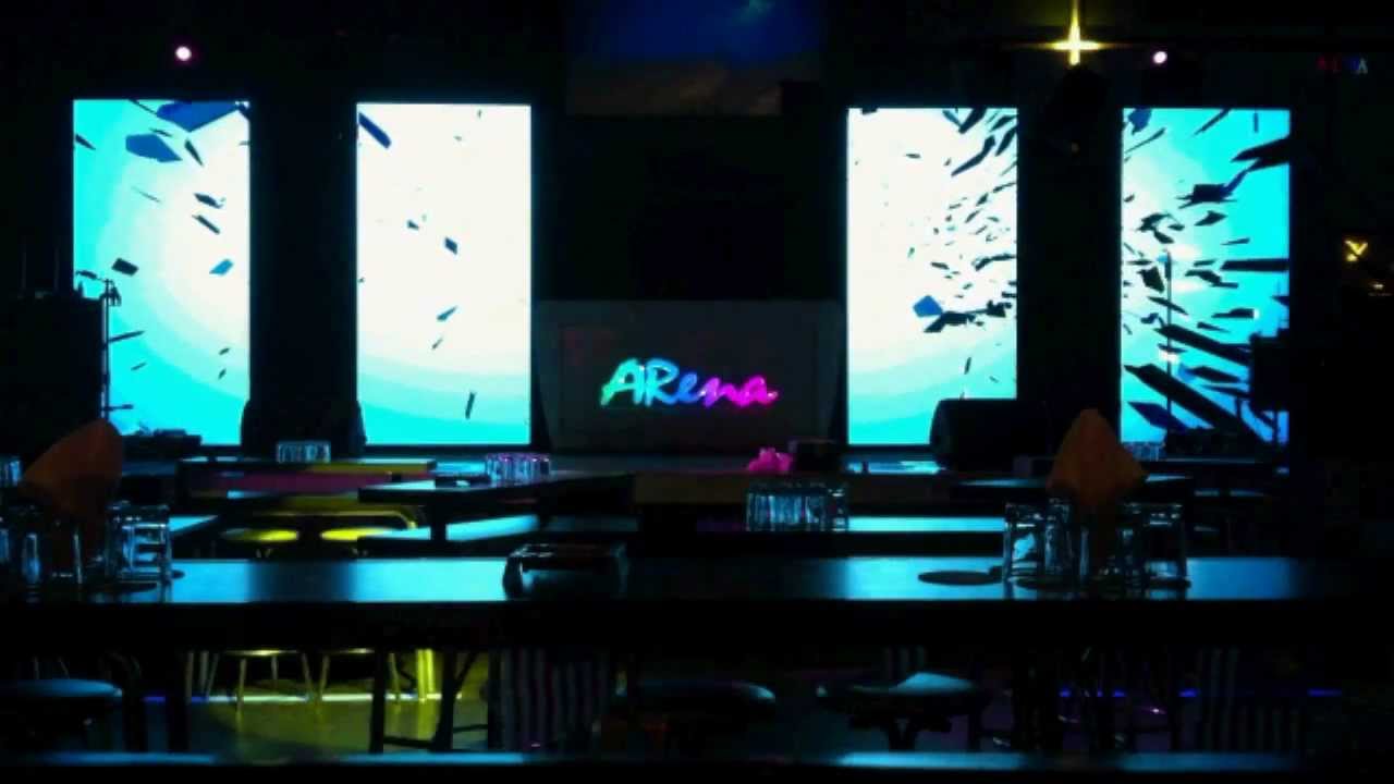 Detachable LED backdrop at Arena, Melaka - YouTube
