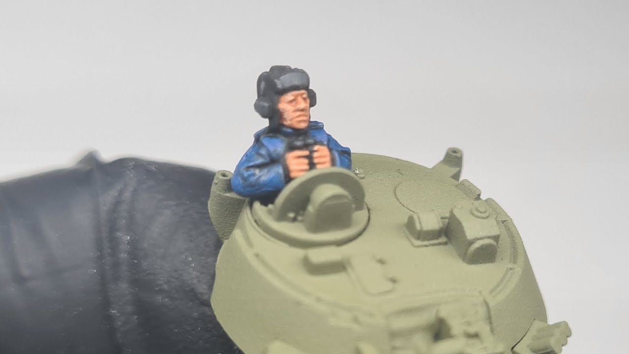Team Yankee! Painting Painting russian tank commander! Rutek's Workshop ...