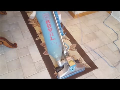 Royal Blue Model 880 Upright Vacuum - YouTube