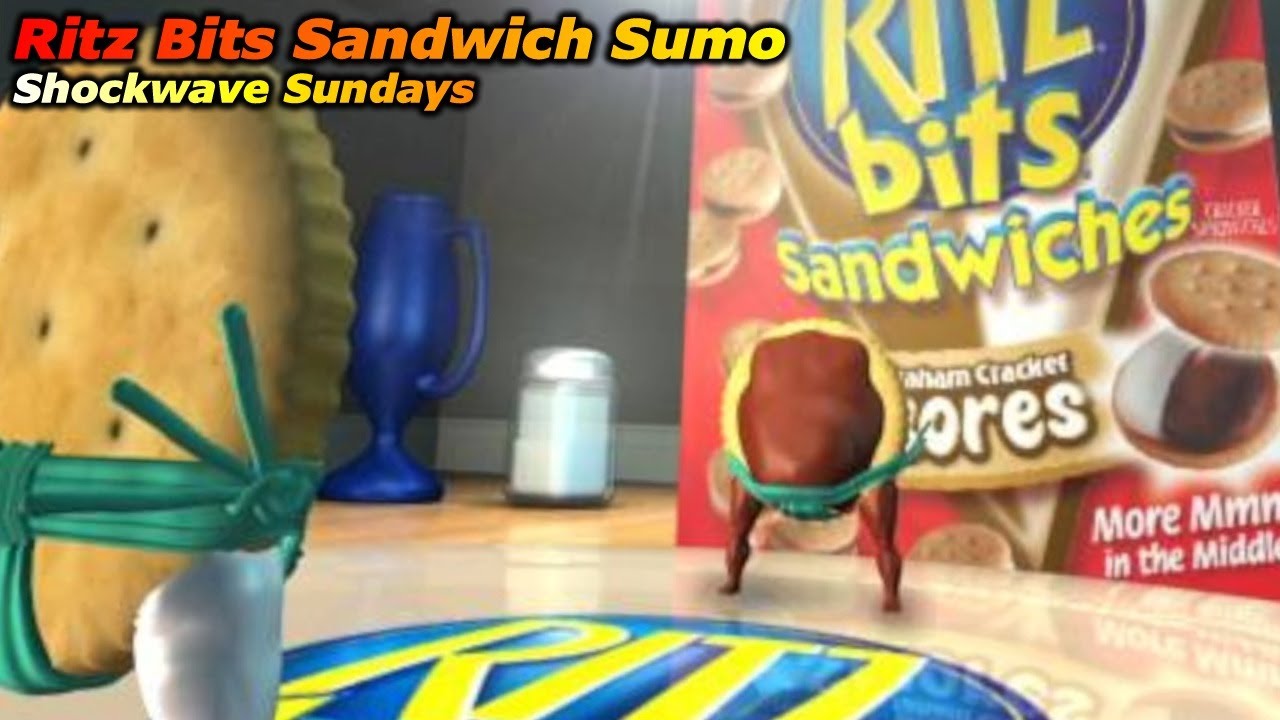 Ritz Bits Sandwich Sumo - Shockwave Sundays - YouTube