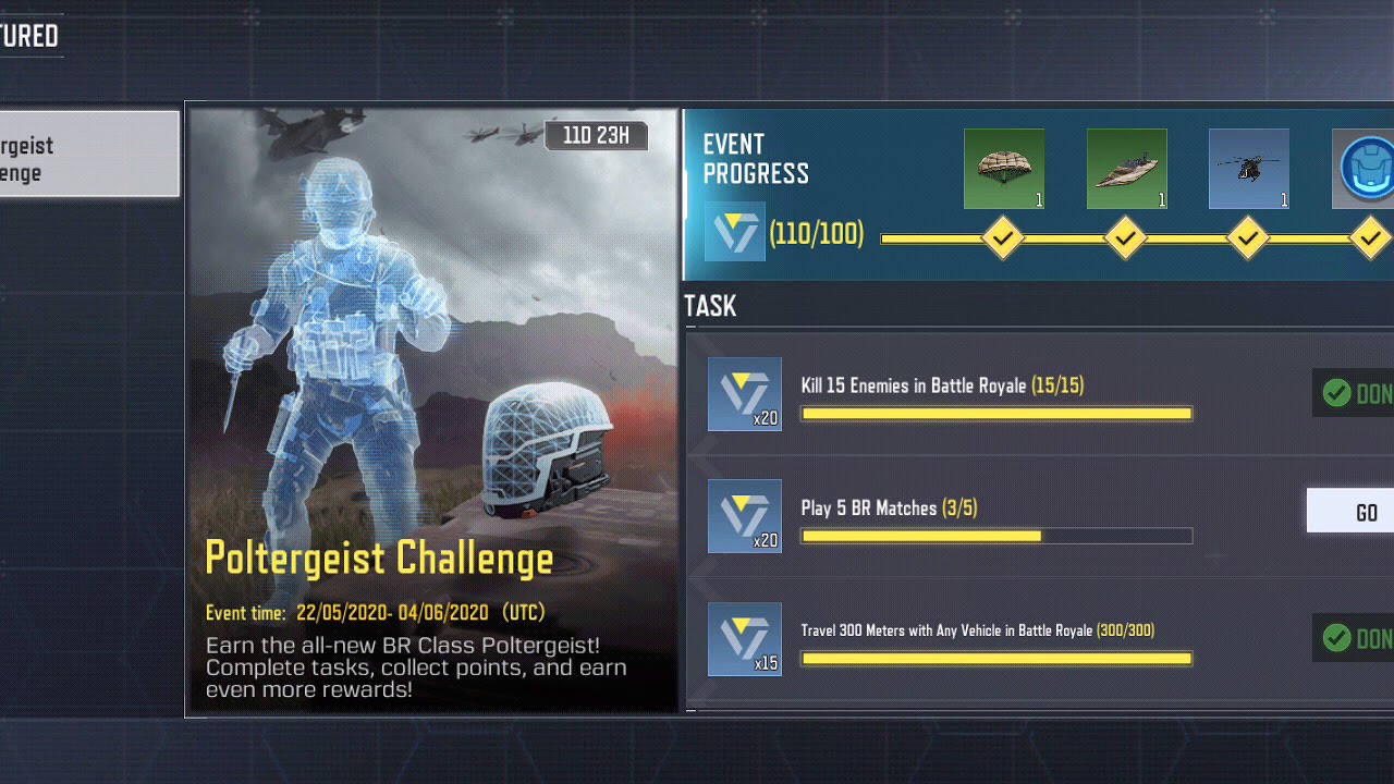 Unlocking Poltergeist Class In COD Mobile... - YouTube