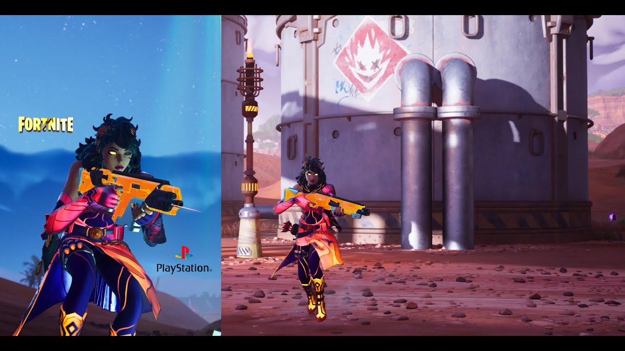 Fortnite Duo Artemis Titanflame Style Skin Gameplay Chapter 5 Season 3 ...