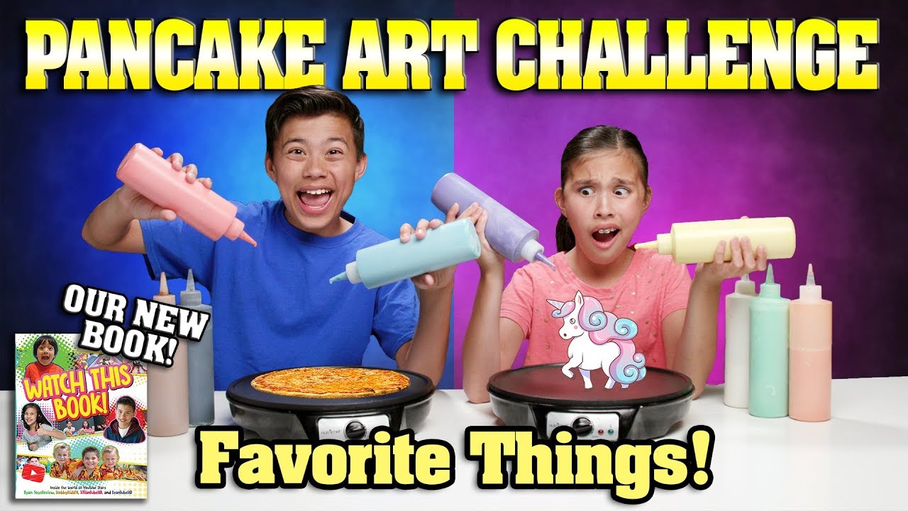 FAVORITE THINGS PANCAKE CHALLENGE!!! Special Announcement: Check Out ...