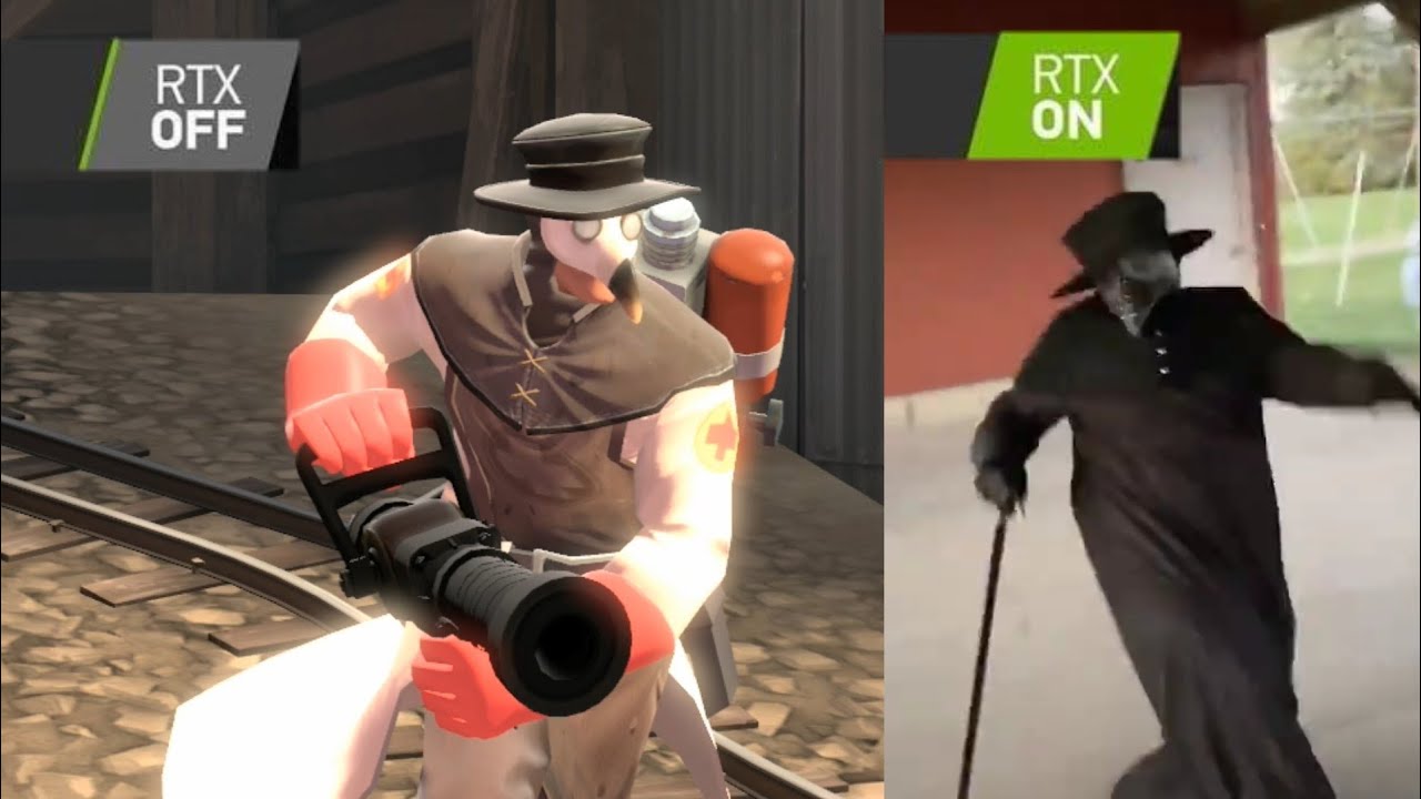 TF2 with Ray Tracing on - YouTube