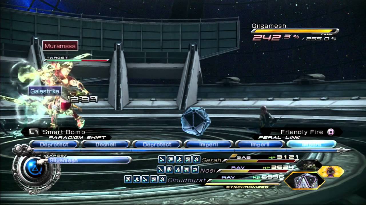 Final Fantasy XIII-2 - Mandrake two-staggers Gilgamesh - YouTube