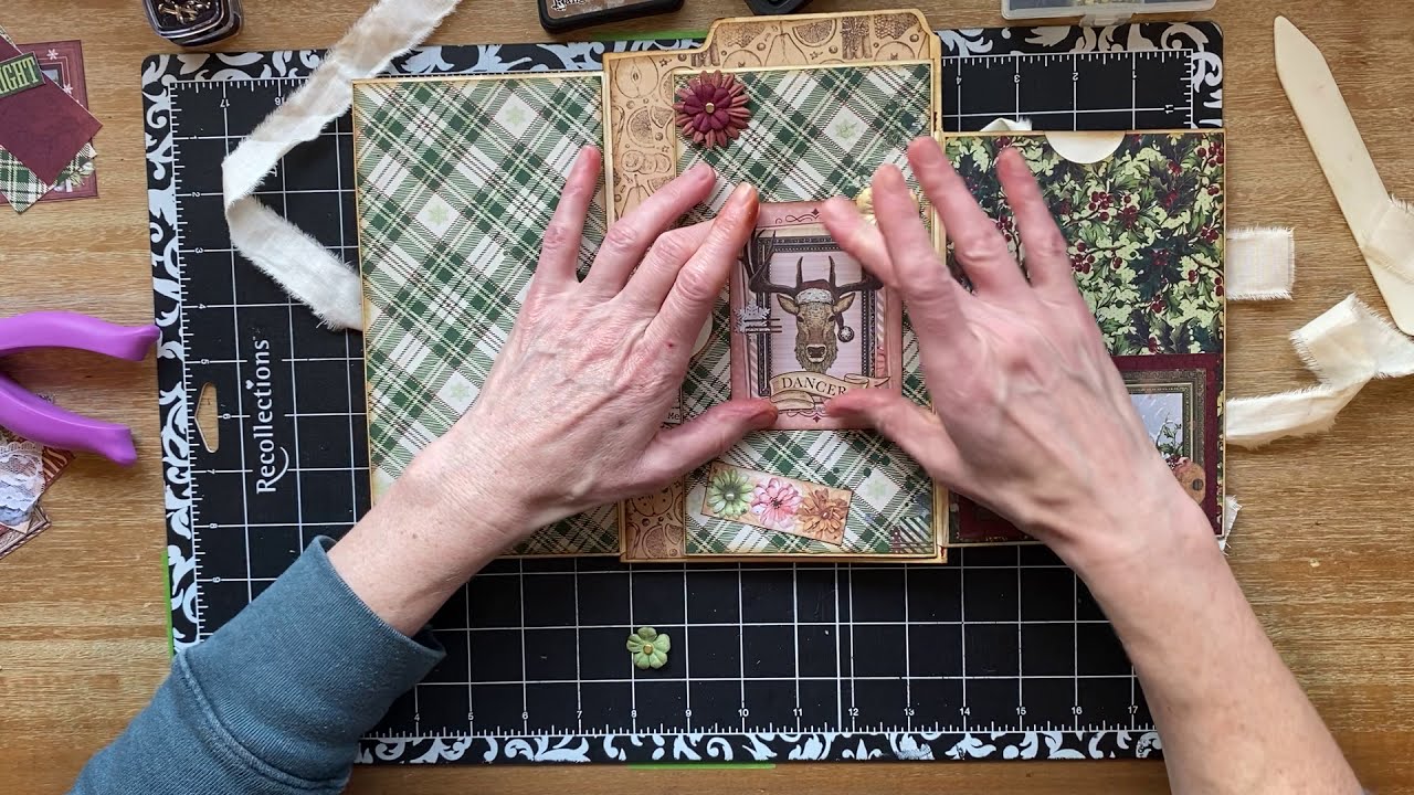 Envelope Flip, File Folder, December Daily Part 5 - YouTube