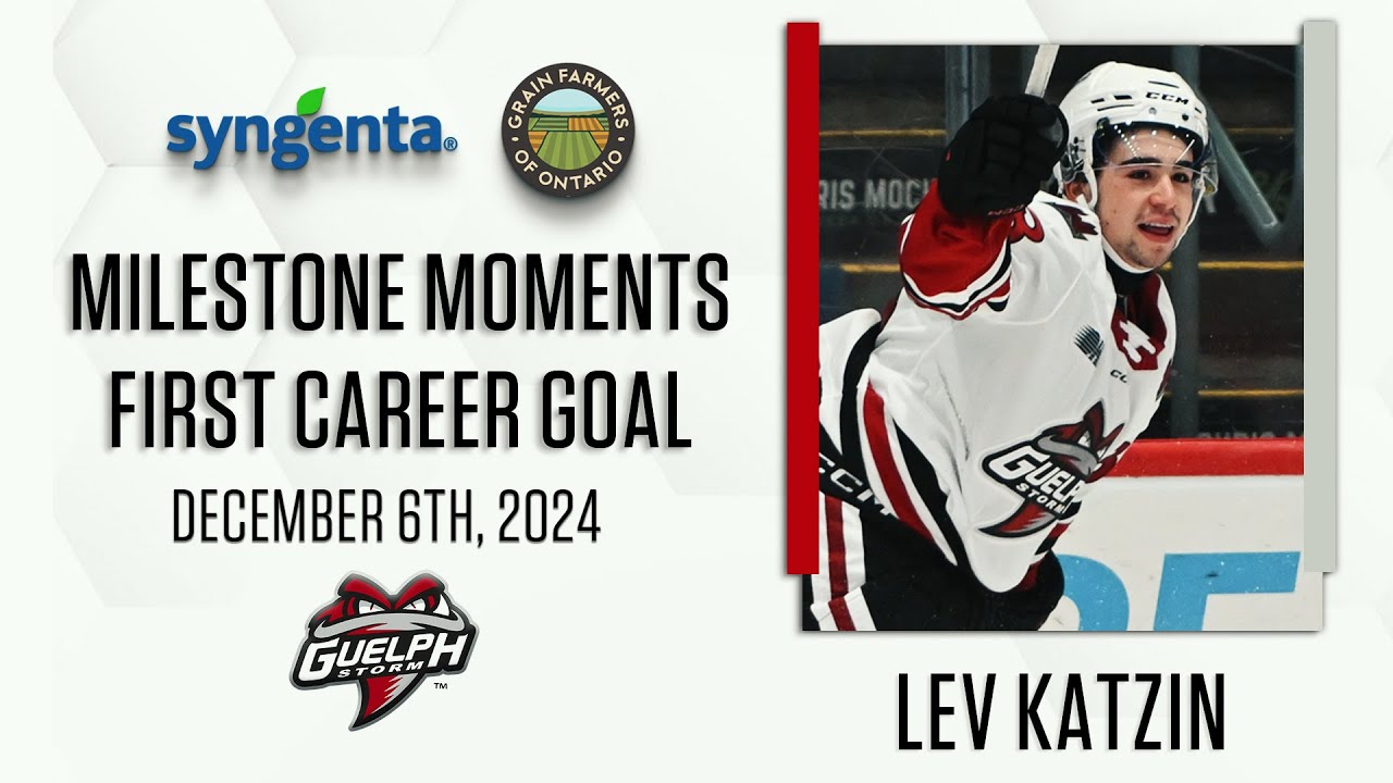 OHL Milestone | First Career Goal | Lev Katzin - YouTube