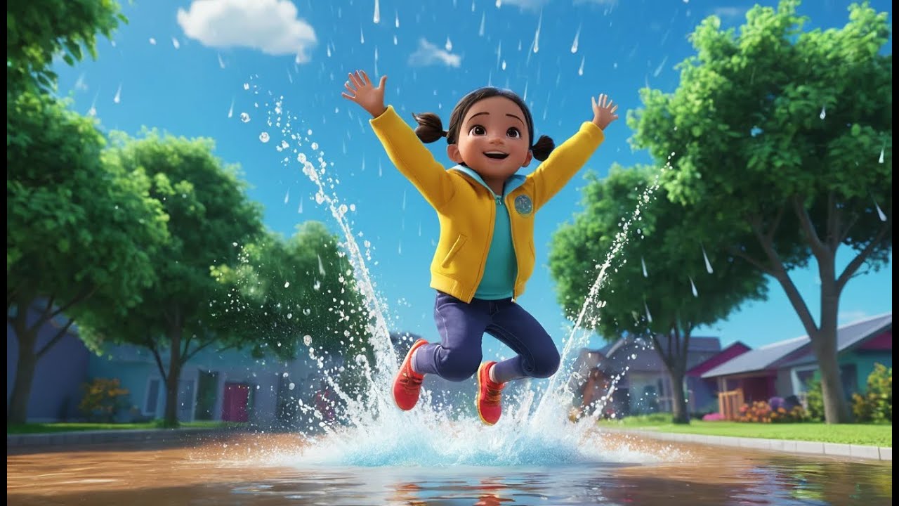 Splish and Splash, Sparkling Like a Jellybean! | Fun Water Song for ...
