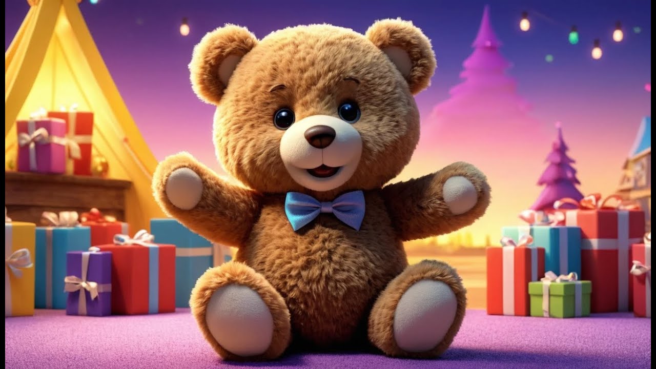 Teddy Bear Teddy Bear | Fun Action Nursery Rhyme for Kids | Sing-Along ...