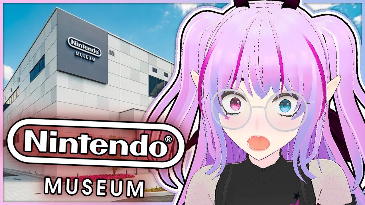 Vtuber reacts to THE IRL NINTENDO MUSEUM?! - YouTube
