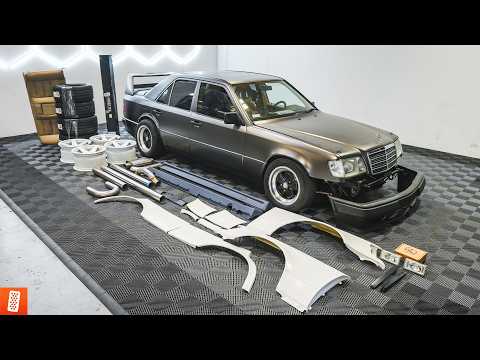 Rebuilding an Abandoned Mercedes with an Unusual Engine Swap in 5 Days - Part 2
