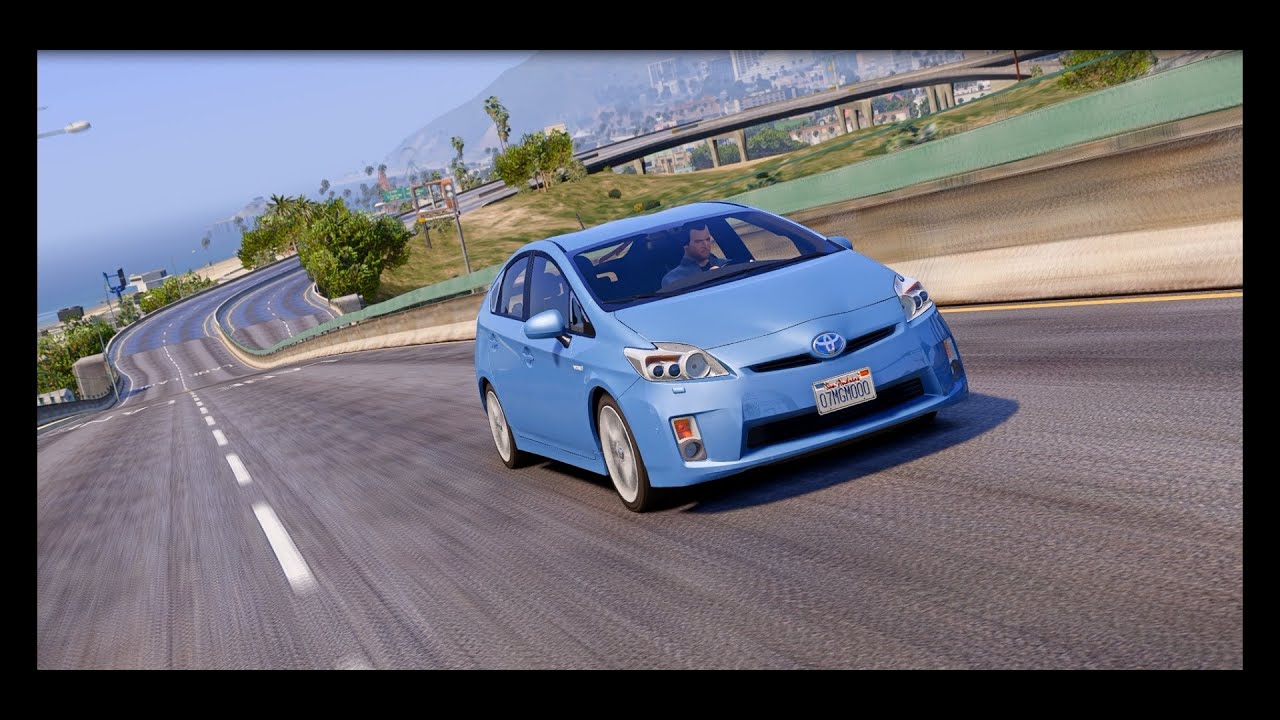 GTA 5 With Toyota Prius Car Mod and 7th Mission Gameplay - YouTube