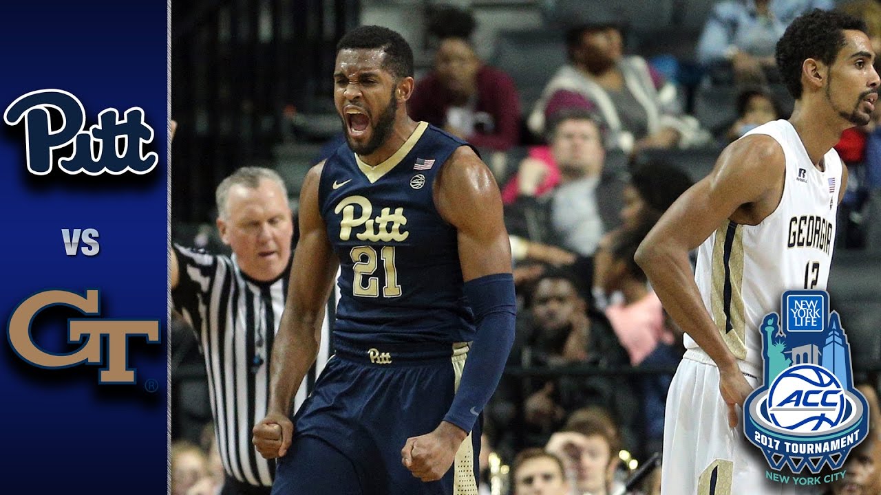 Pittsburgh vs. Georgia Tech 2017 ACC Tournament Highlights - YouTube