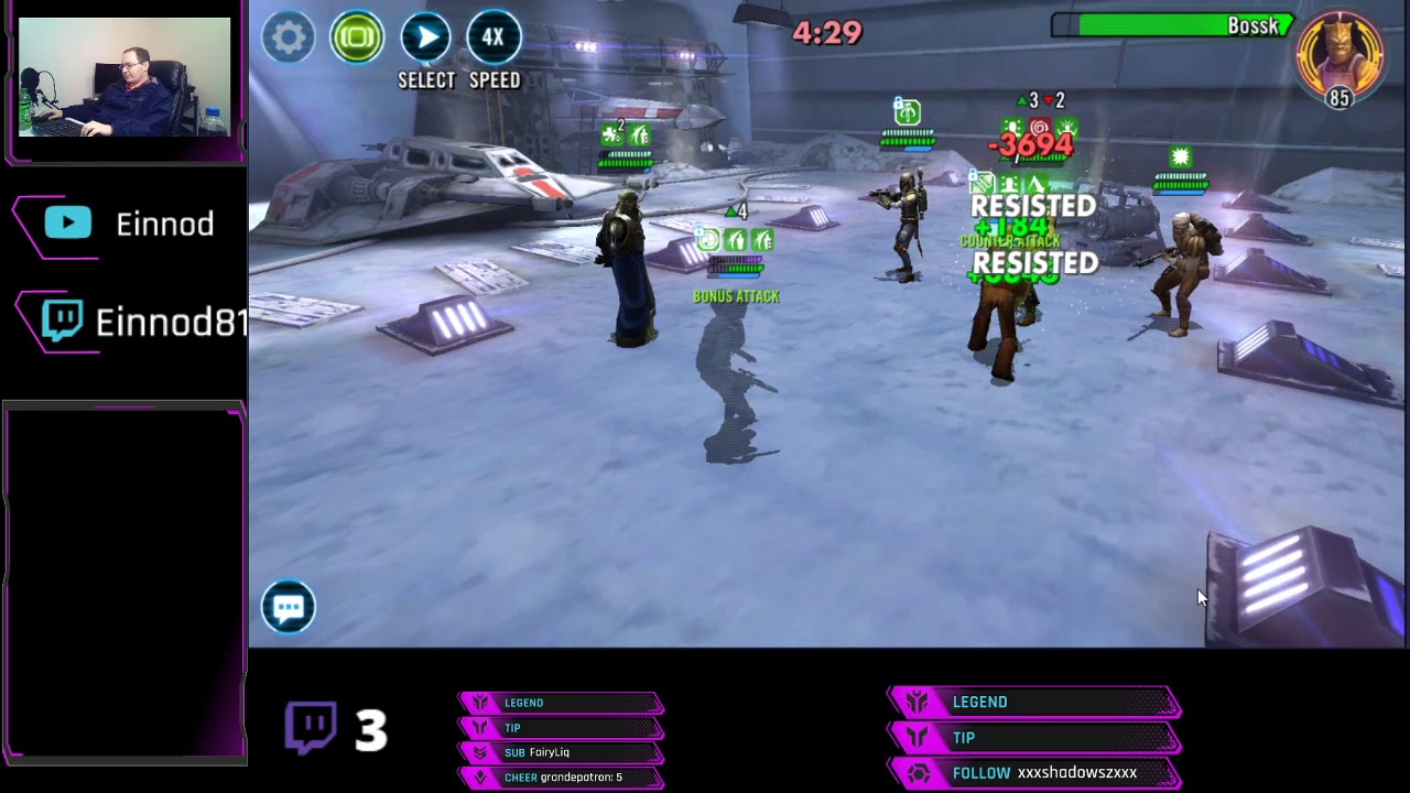 SWGOH - Grand Arena Championships - Season 4, Week 4, Round 3 - last ...