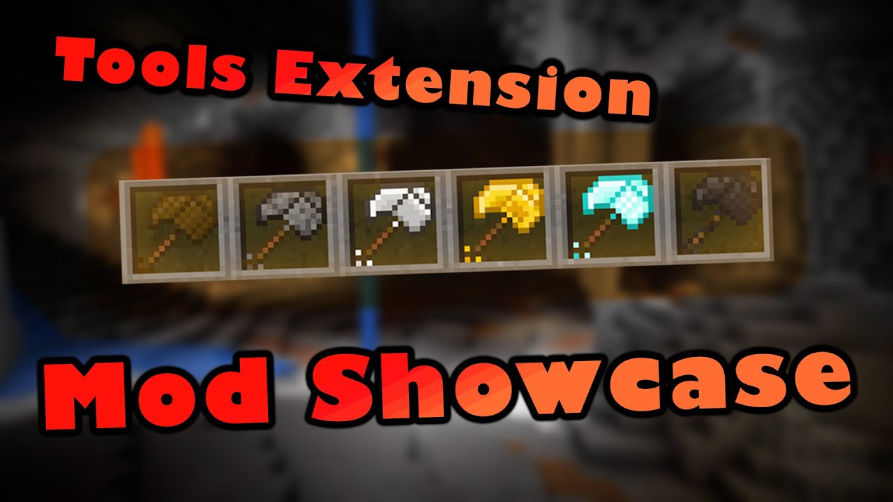 MINECRAFT Tools Extension | MOD Showcase - YouTube