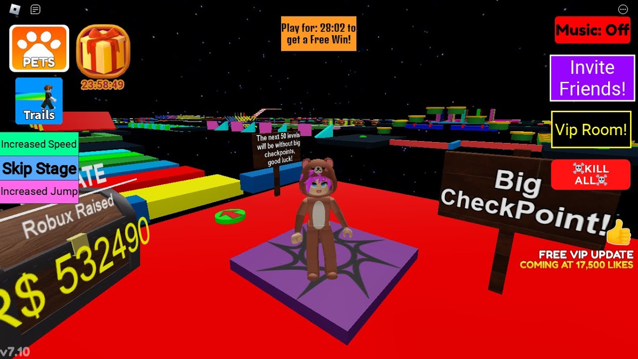 Escape and Win $R | Obby 5 | Roblox - YouTube