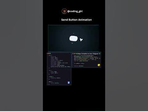 Send Button Animation 💥🔥#shortvideo #bts #coder #css #html #coding #coderslife #shorts #like ...