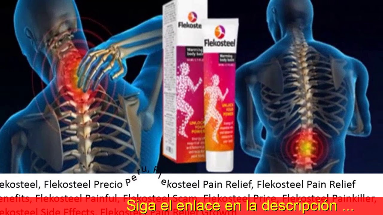 Flekosteel Crema Que Contiene - YouTube