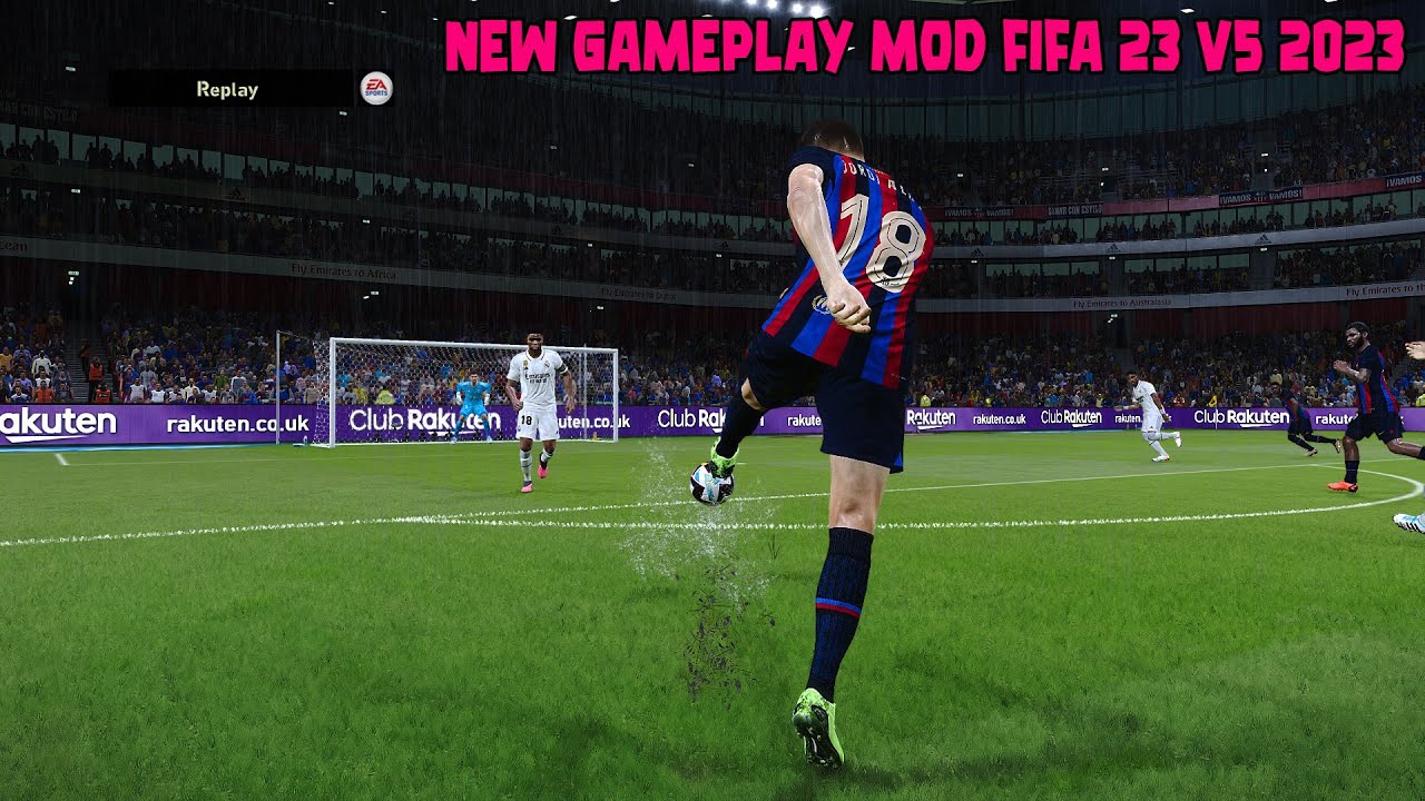 NEW GAMEPLAY MOD FIFA 23 V5 2023 || ALL PATCH COMPATIBLE || REVIEWS ...