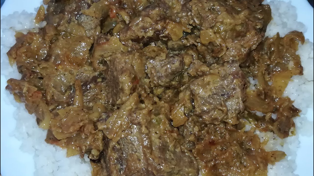 Yassa viande une recette spéciale et délicieux - YouTube