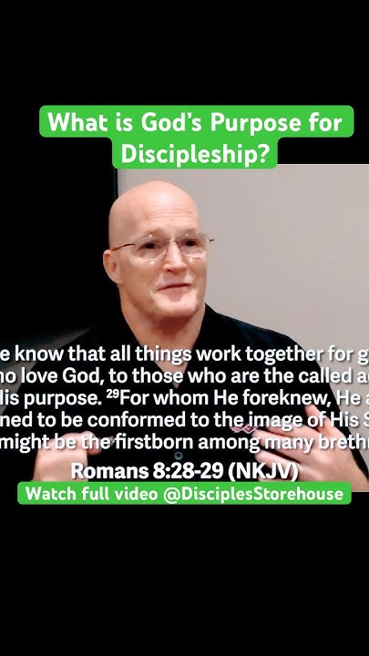 Discovering God’s Purpose for Discipleship #disciplesstorehouse #jesusdisciples #truthmatters # ...