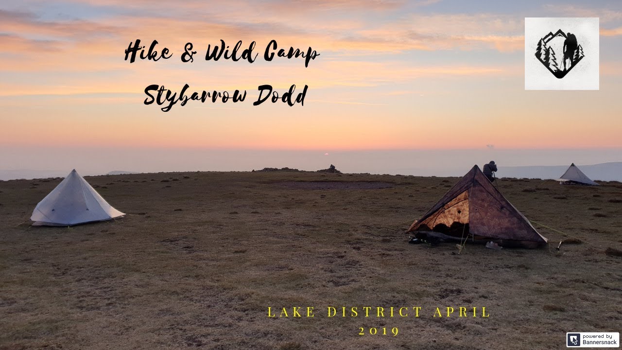Hike & Wild Camp Stybarrow Dodd Lake District April 2019 - YouTube