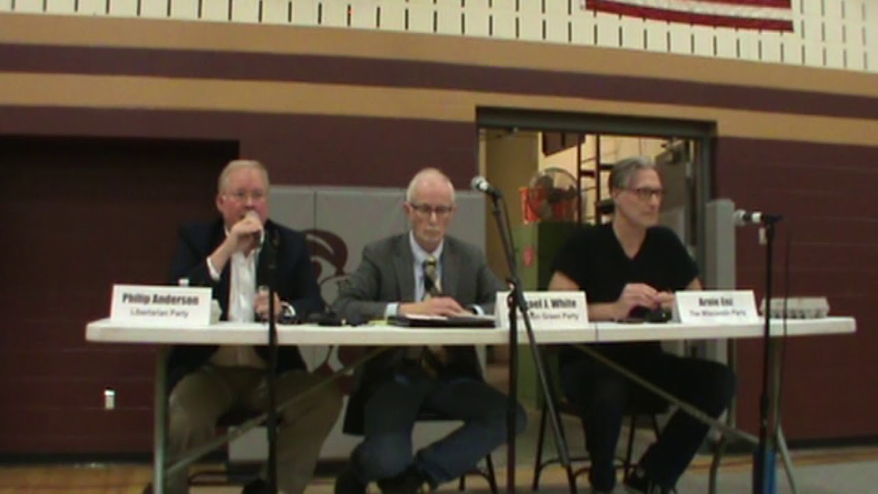 3rd Wisconsin Gubernatorial Debate - YouTube