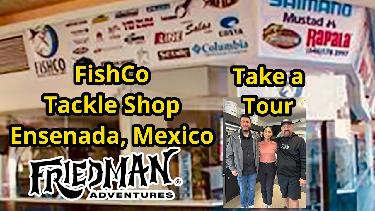 Take a tour with Friedman Adventures of FishCo, a tackle store in ...