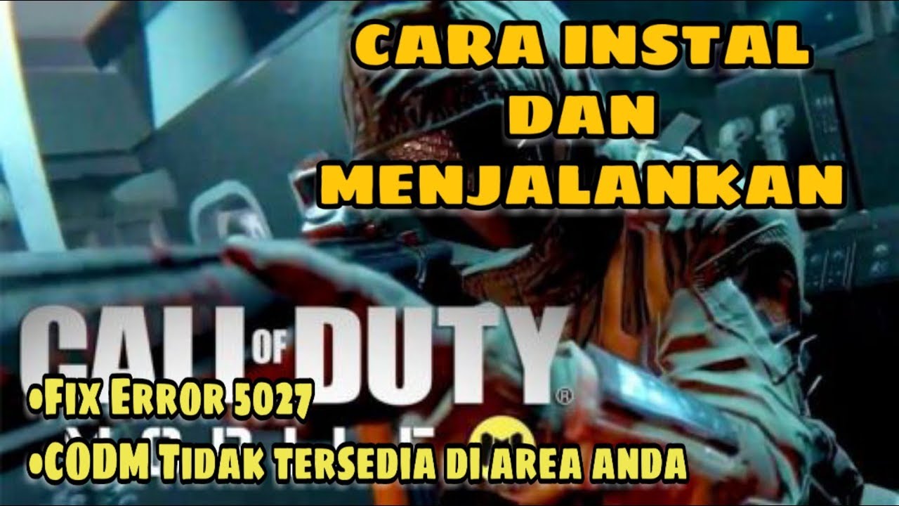 TUTORIAL INSTALL CODM DI GAMELOOP | FIX ERROR 5027 | LOW SPEC PC - YouTube