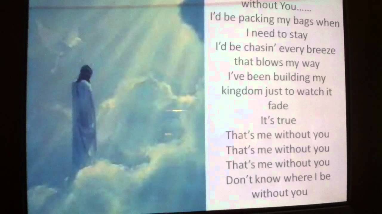 Me Without You- Toby Mac - YouTube