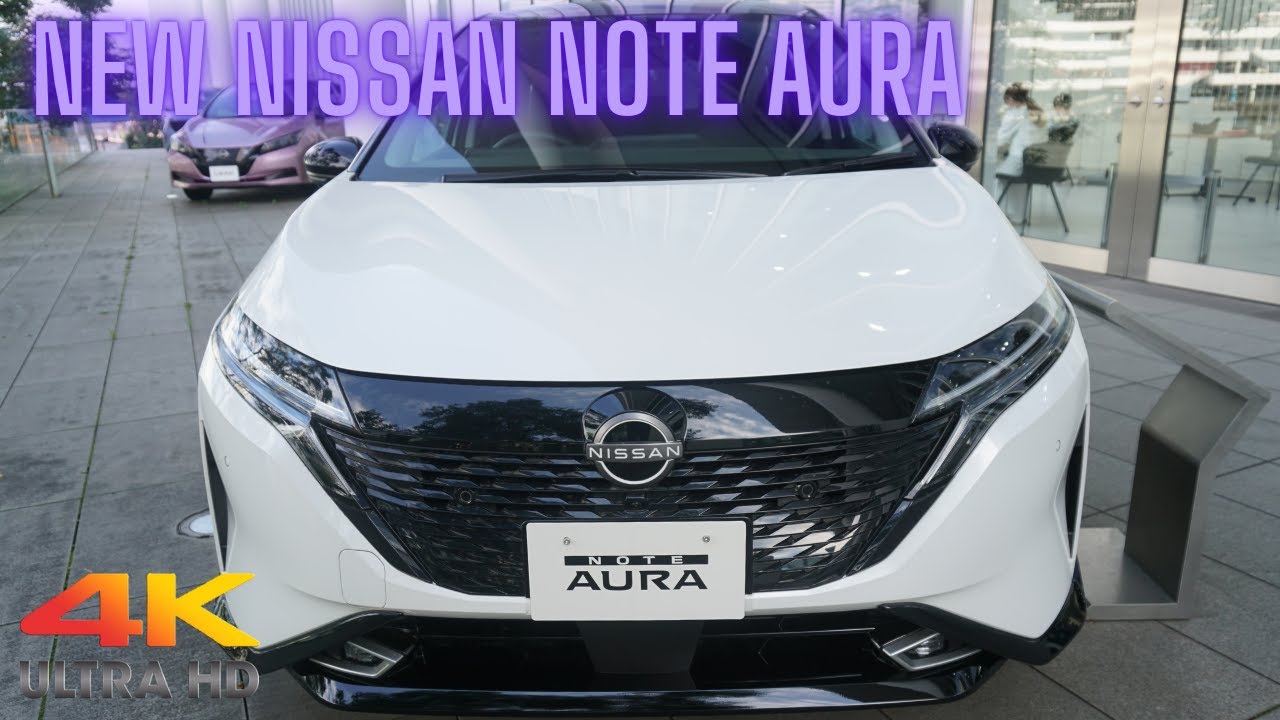 2022 NISSAN AURA G FOUR leather edition White - 新型日産ノートオーラ 2022年ホワイト ...