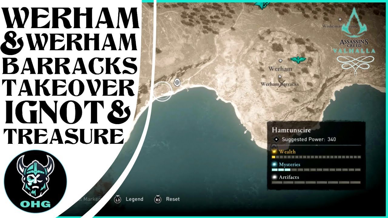 Assassin's Creed Valhalla - Werham & Werham Barracks Takeover Guide ...