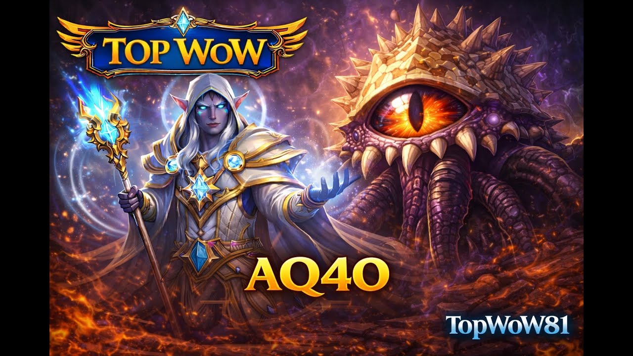 AQ40 Raid - TopWoW Live Stream - YouTube