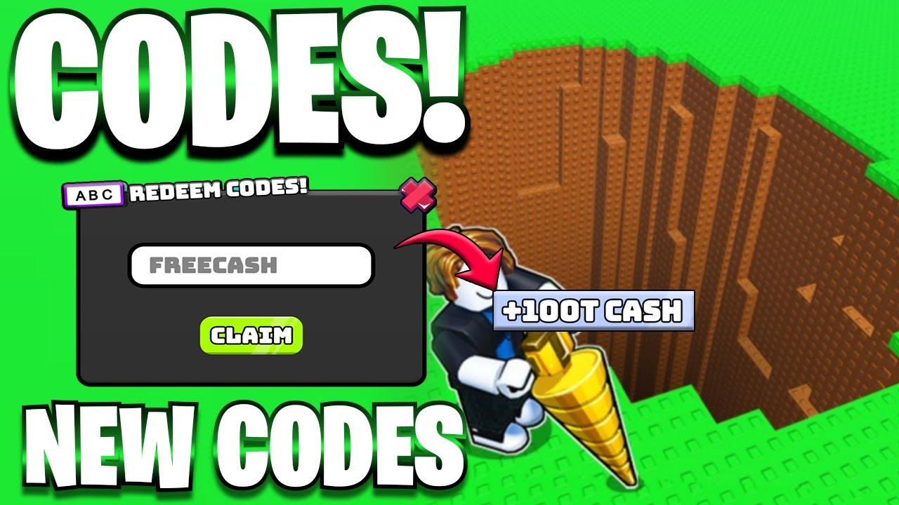 *NEW* ALL WORKING CODES FOR DIG TO THE EARTH'S CORE IN 2025 - ROBLOX ...