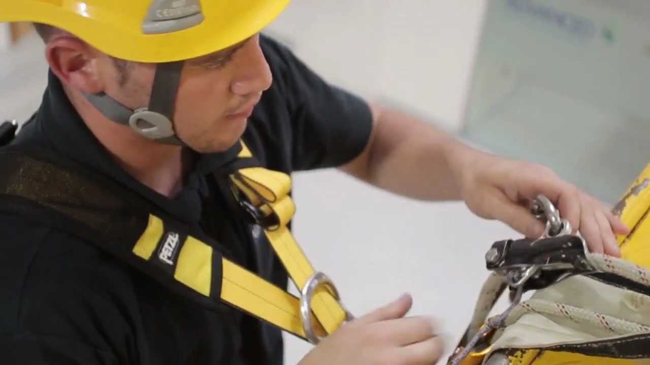 Level 1 rope access manoeuvres - edge obstruction - YouTube