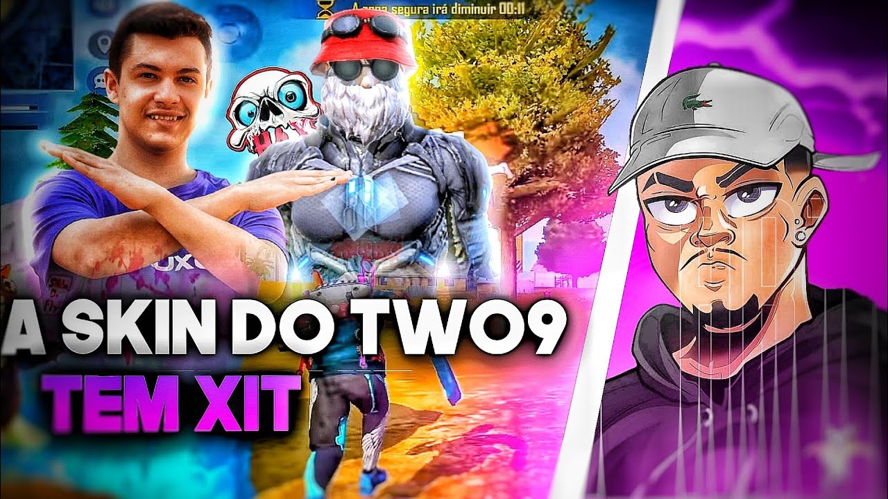 Coloquei a Skin Do Two9 e Amassei uns Fracos🤡 - [HighLights] - YouTube