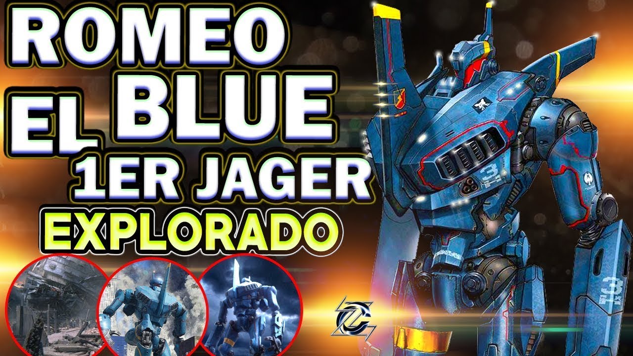1) ROMEO BLUE el 1er JAEGER NORTE AMERICANO || #pacificrim #legendary # ...