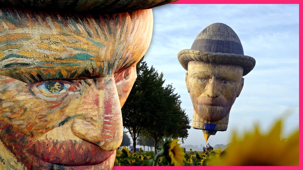 Soaring Artwork | The Immersive Van Gogh Hot Air Balloon [Cinematic ...