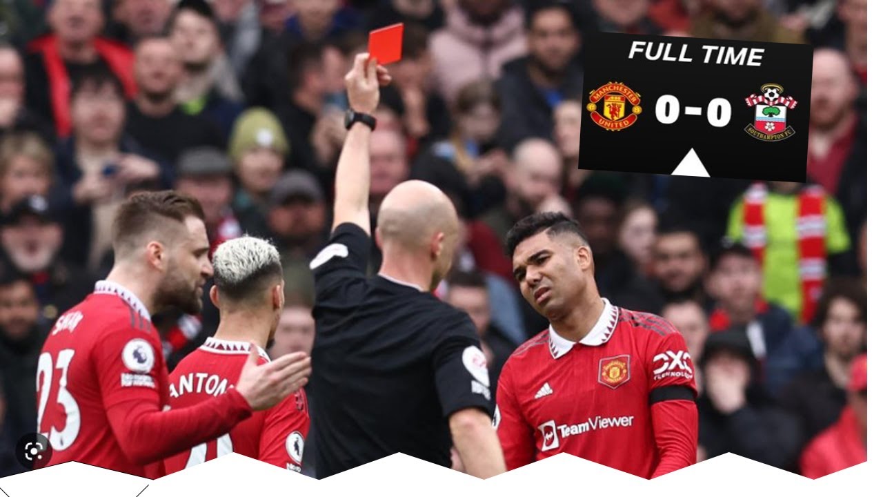 Man Utd 0 - 0 Southampton | VAR Costs us - YouTube