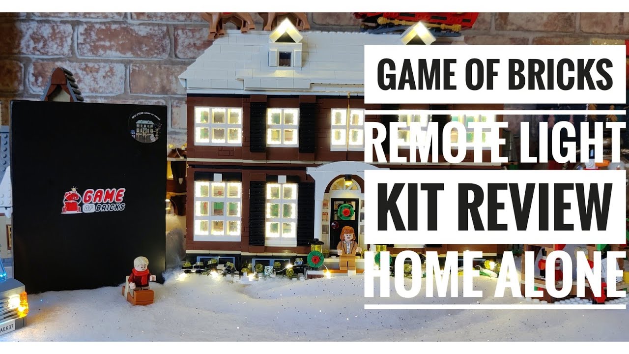 Lego home alone light kit review game or bricks #lego #lightkit # ...