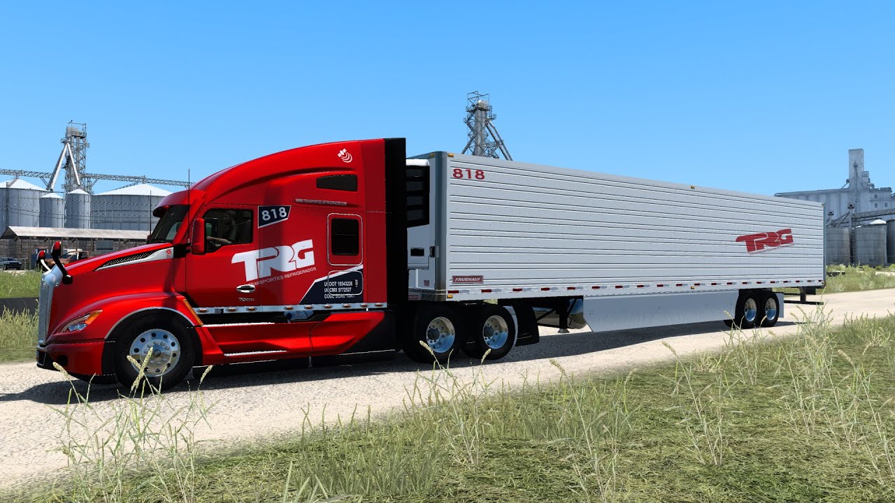 Transportes Refrigerados Galván TRG / Ruta por Sinaloa / American Truck ...