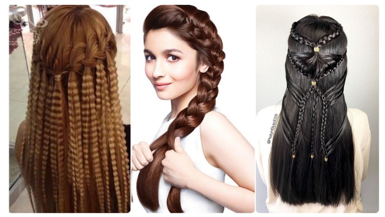 Trendy, Stylish Different Hairstyles For Girls - YouTube