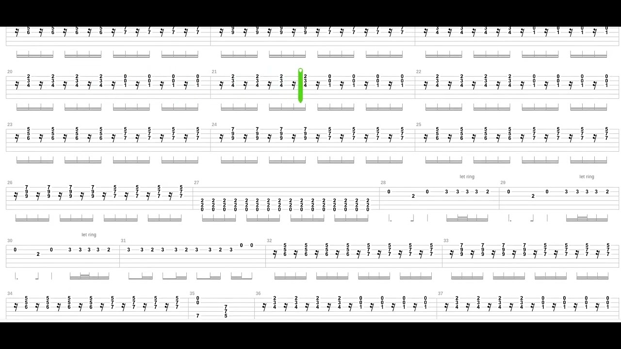 Time Bomb Tab by Rancid + Guitar only + Guitar tab - YouTube