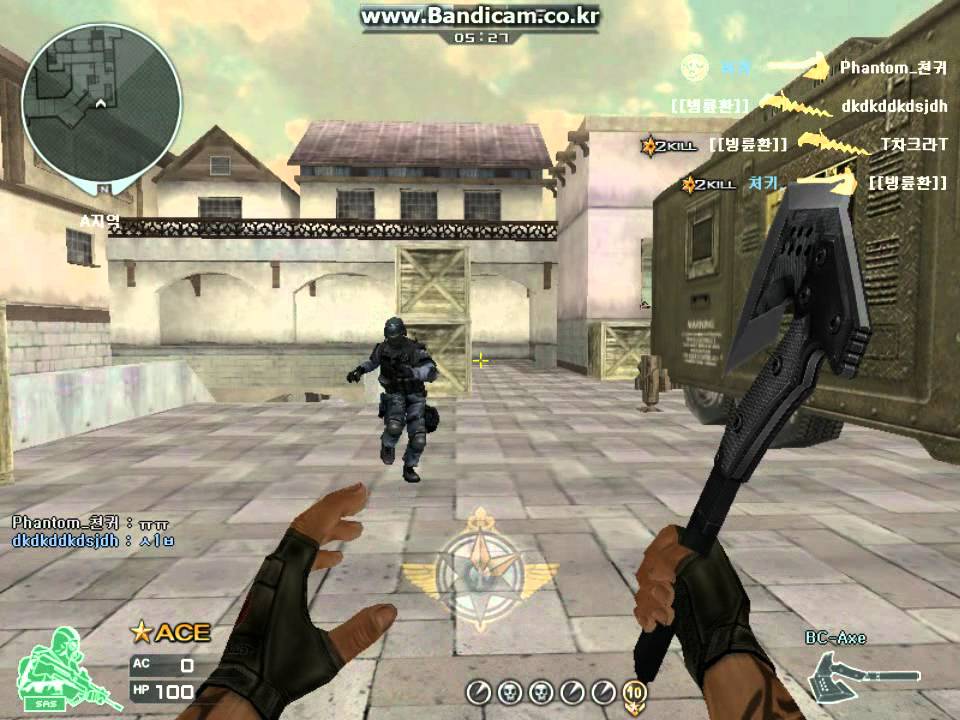 Crossfire korea Knife play Death match 크로스파이어 칼전 데스매치 - YouTube