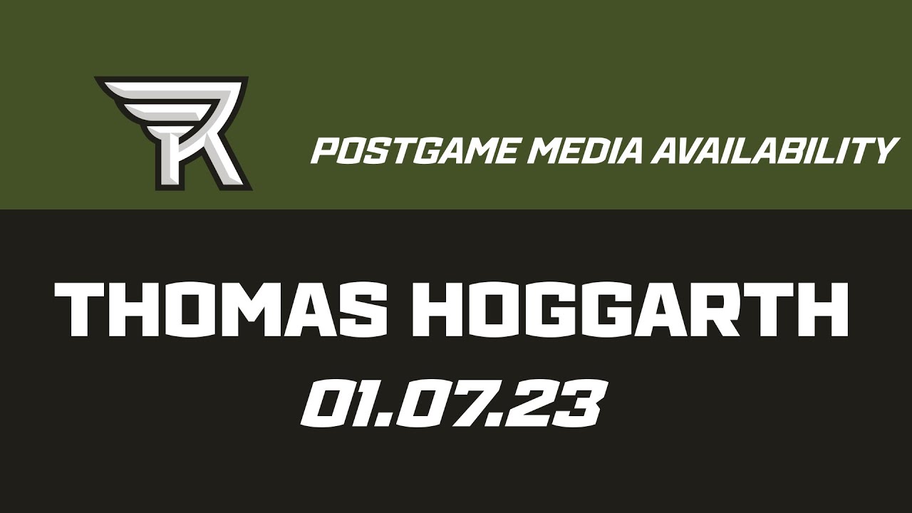 Thomas Hoggarth Post Game | 01.07.23 - YouTube
