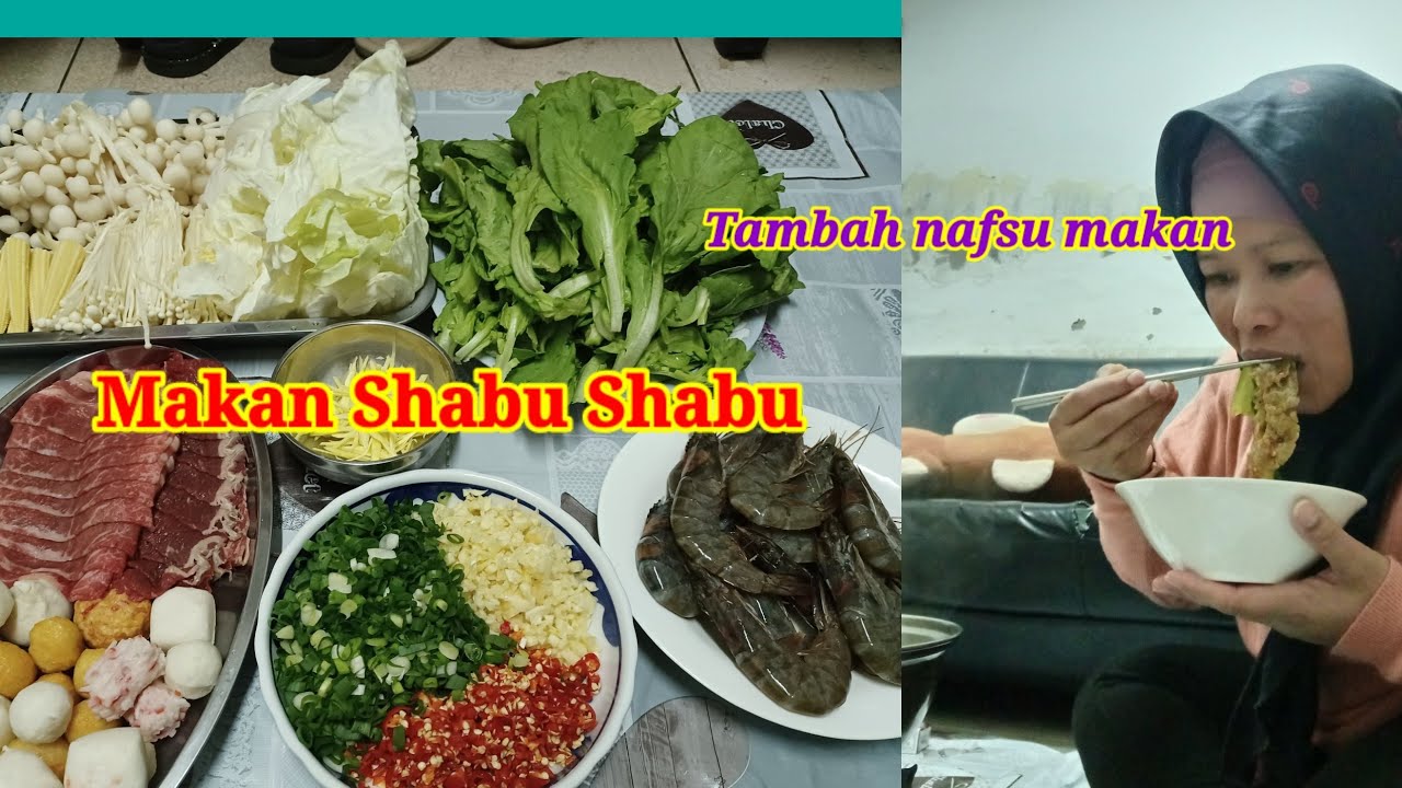 Musim Dingin Mukbang !! Tahun Baru Makan Shabu Shabu #vlogtkwtaiwan ...