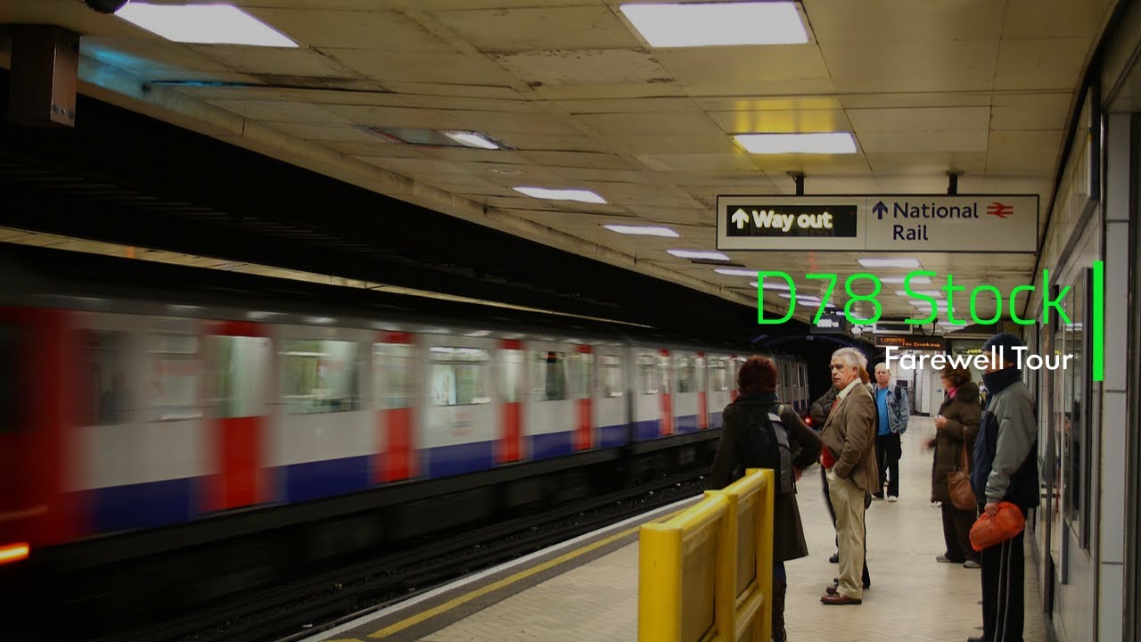 London Underground D Stock farewell Tour - YouTube